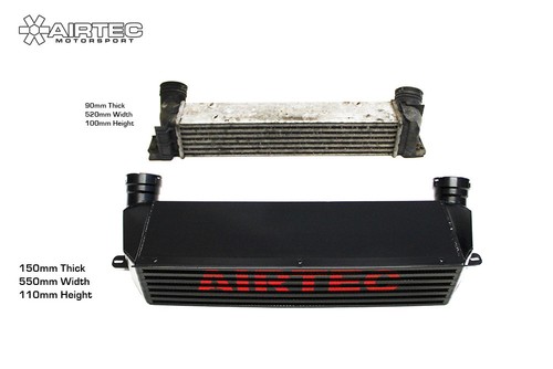 AIRTEC FMIC Front Mount Intercooler BMW 318d 320d 2004-2008 E90 Saloon ...