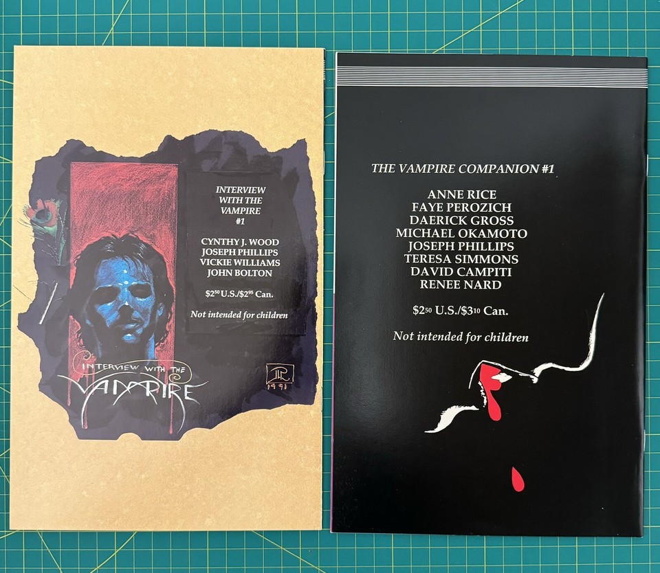 Anne Rice's Interview With the Vampire, Vampire Companion Innovation ...