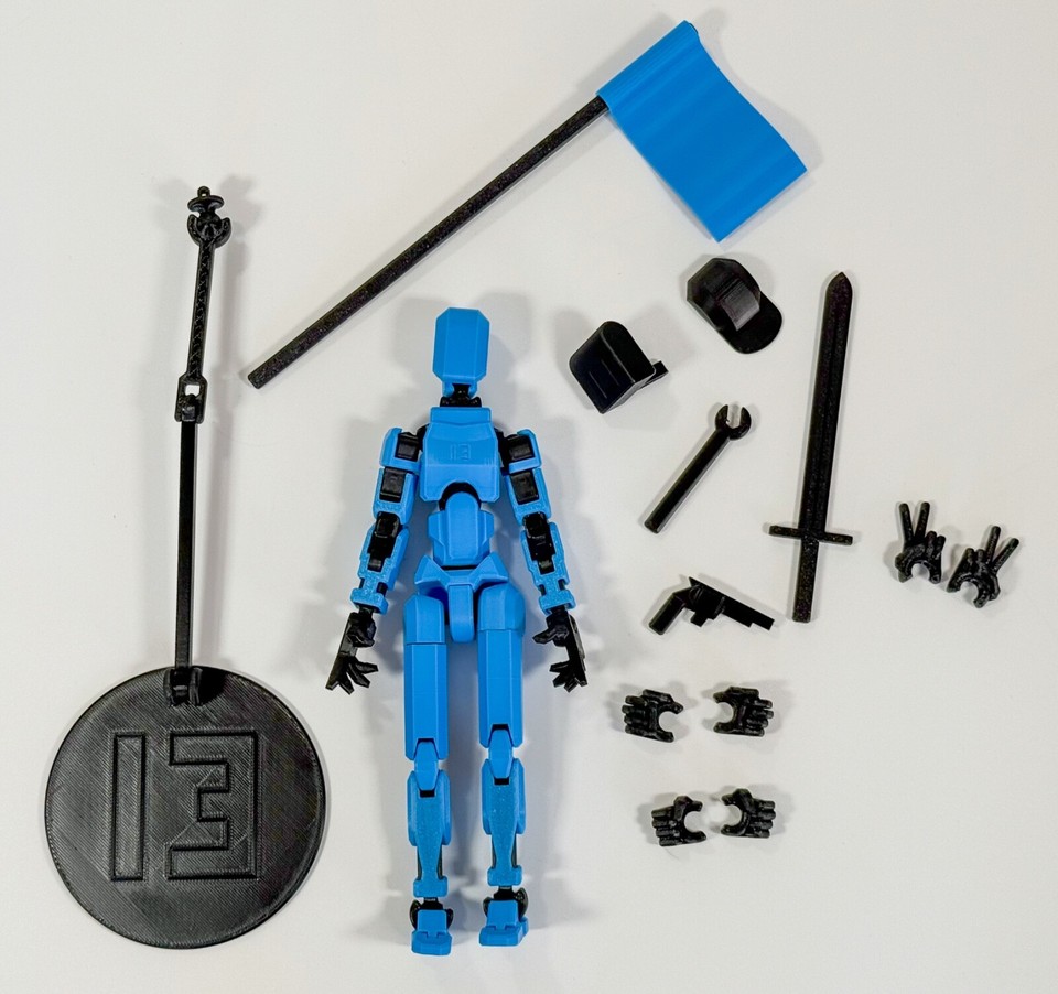 Dummy 13 Posable Fully Articulated Female Action Figure ~ Color & Size ...