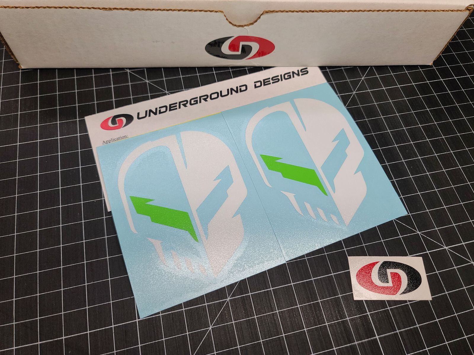 C8 Skull Racing Decals (2pk) Jake Skull Sticker 6.2L V8 Stingray ...