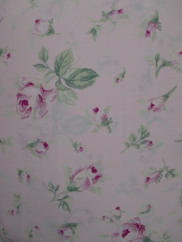 Simply Shabby Chic Antique Garden Pink Green Rose Rosebud Sheet Set ...