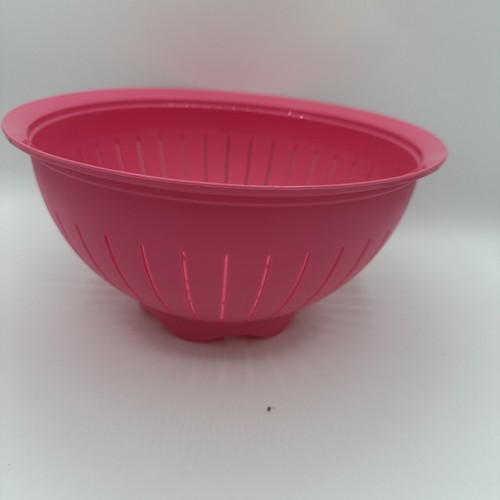 Tupperware Impressions Colander 18 cup/ 4.3L Jellyfish Pink Color New ...