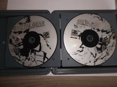 PS1 / PLAYSTATION : METAL GEAR SOLID 2 DISCS ORIGINAUX UNIQUEMENT | eBay