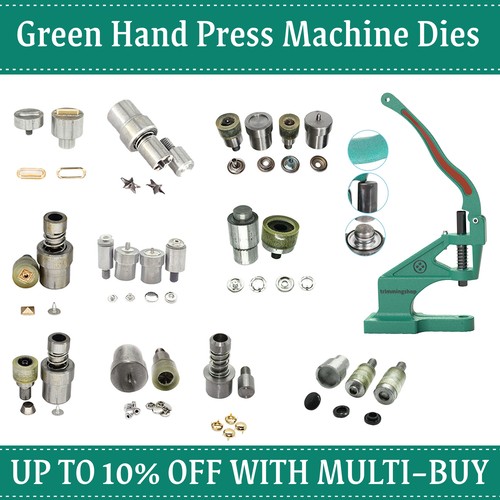 Die Set Tool for Green Hand Press Machine for DIY Projects ...