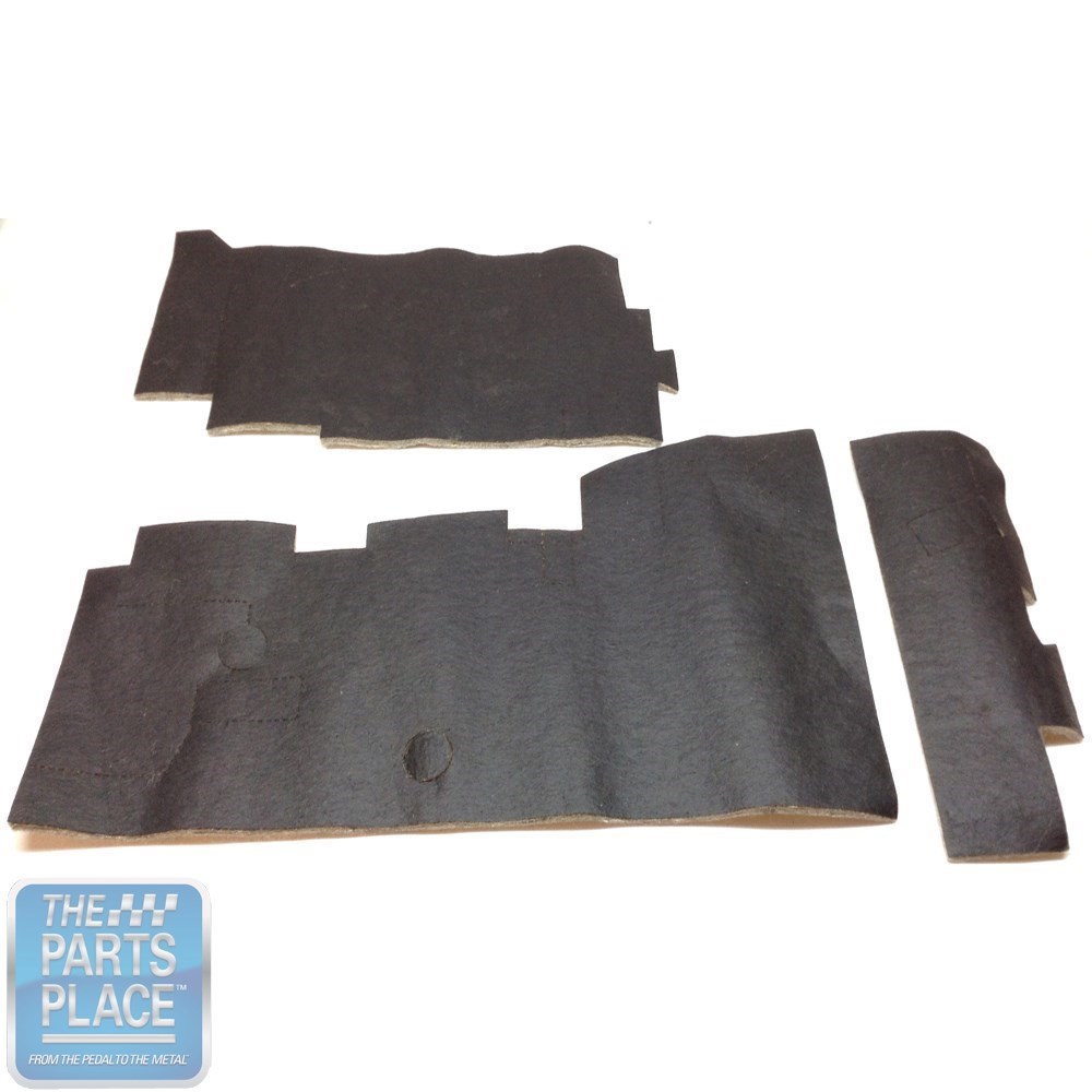 1968-1972 GM Cars Under Dash Insulation Kit Die Cut Set of 2 | IN2968Z