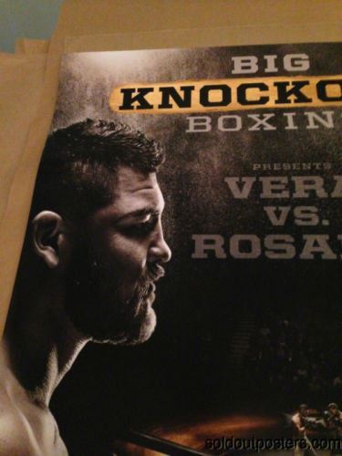 BKB Big Knockout Boxing Vera vs Rosado poster print Mandalay Bay | eBay