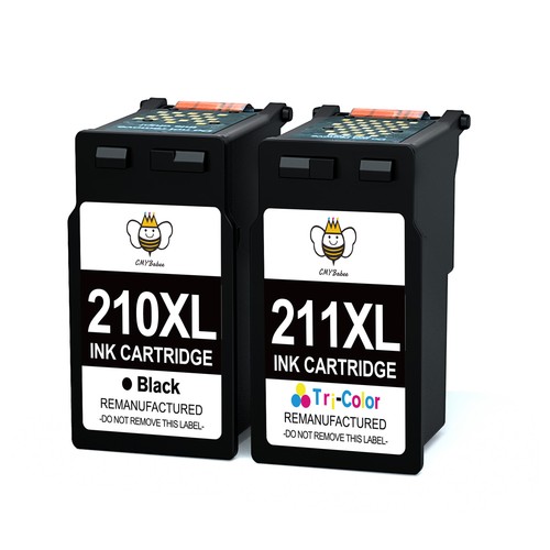 2Pack PG-210XL CL-211XL Ink compatible with Canon PIXMA MP280 MP480 ...