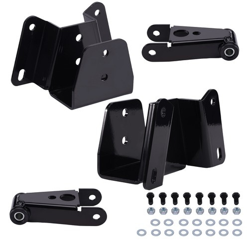 3"-4" Drop Lowering Shackles Hangers Kit For Ford F100 F150 2WD 1973 ...