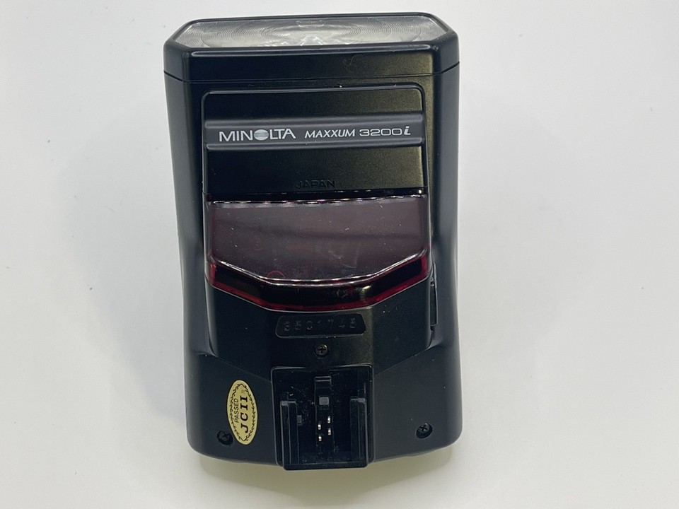 Minolta Program 3200i Flash & Case for Konica Minolta Dynax Maxxum Cameras Works | eBay