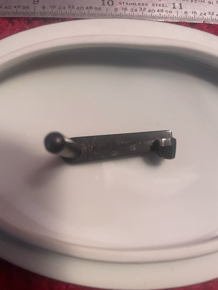 FACTORY COLT SERVICE MODEL ACE 22 LR SLIDE STOP #2 BLUED VINTAGE COLT ...