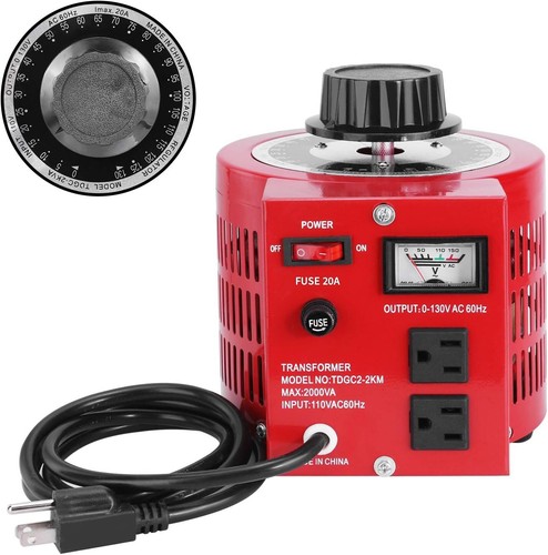 20Amp Variac Variable Transformer Auto AC Voltage Regulator Power ...