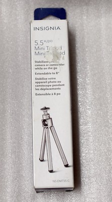 INSIGNIA DIGITALCAMERA/CAMCORDER 5.5-INCH MINI TRIPOD (SILVER) - NS ...