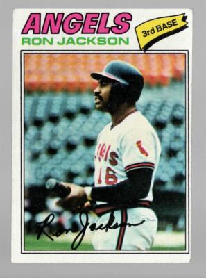 1977 Topps Ron Jackson California Angels #153 Very Good | eBay