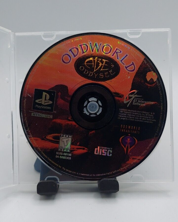 Oddworld Abe's Oddysee (Sony PlayStation 1, PS1) Greatest Hits - Tested ...