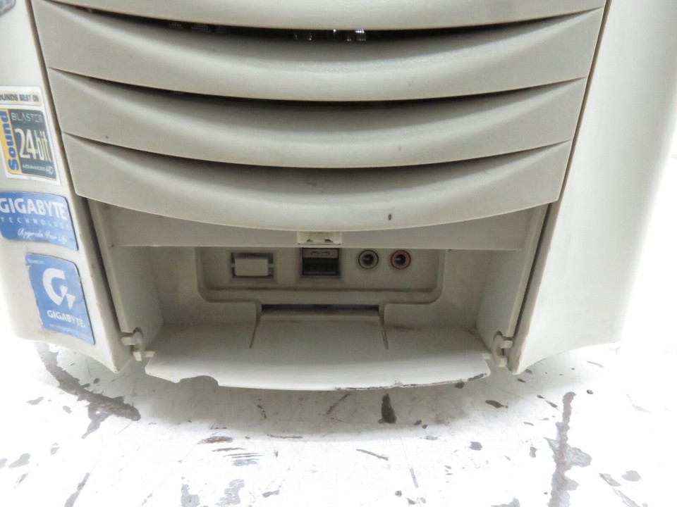 Vintage Retro PC Case Beige Computer Case ATX Retro Tower -Antec Clone ...