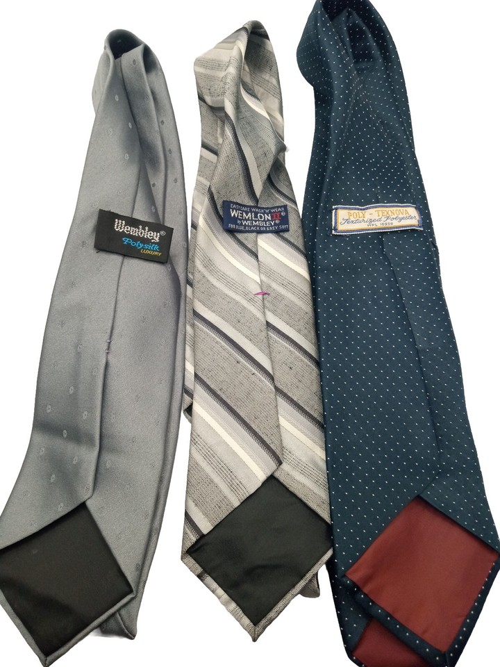 3 Ties RANDOM - Neck Tie Men's 54"X 3" | eBay