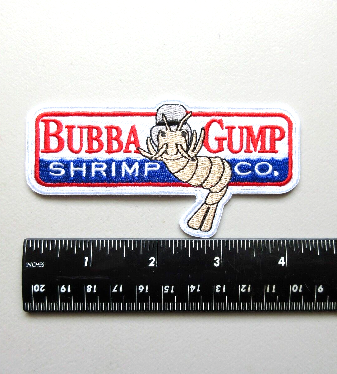 Bubba Gump Patch Bubba Gump Shrimp Adult Baseball Cap, Forrest