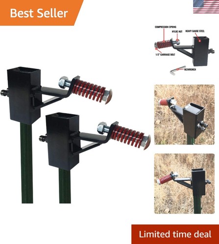 Versatile T-Post 2x4 Bracket and Target Hanger for Enhanced Shooting ...