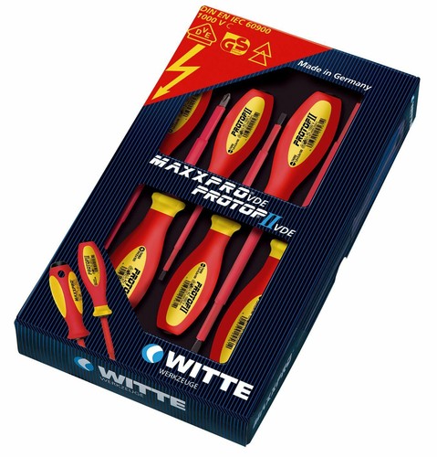 WITTE Screwdriver Set WITTE Maxxpro Protop II VDE 5 Pieces | eBay