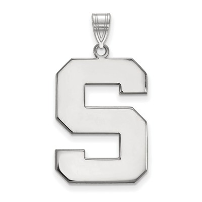 Michigan State University Spartans School Letter Logo Pendant in ...