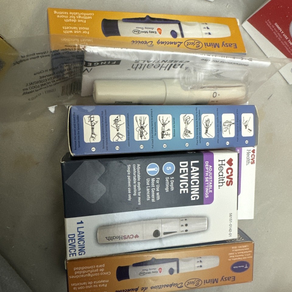5 Lancet Device Lancing Device,#2 random Plus 100 Lancets Free | eBay
