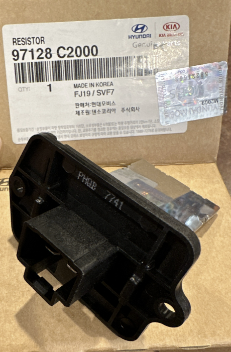 OEM 97128-C2000 HAVC Blower Motor Resistor Ems Optima for Kia K5 2021 ...