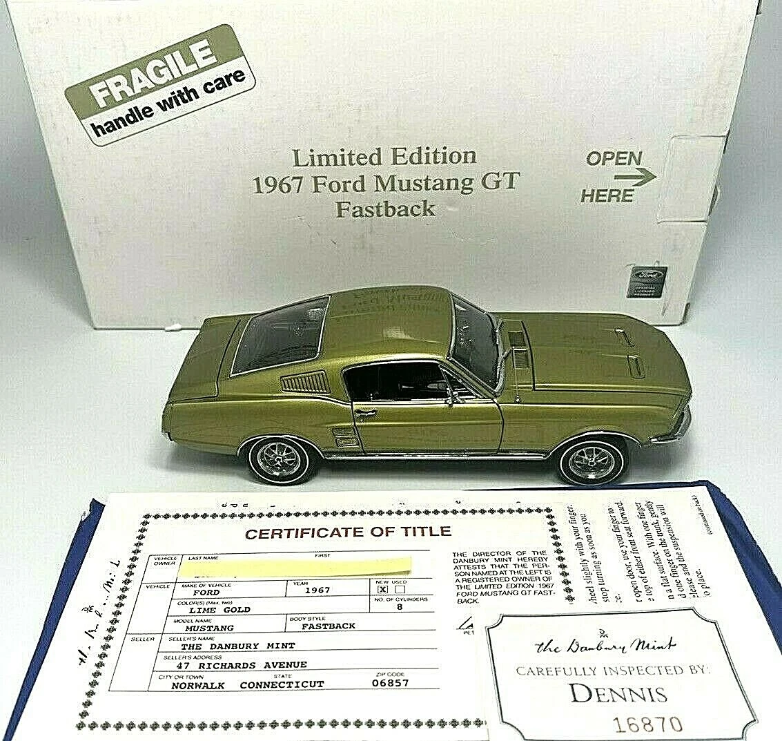 1967 Mustang Fastback Model
