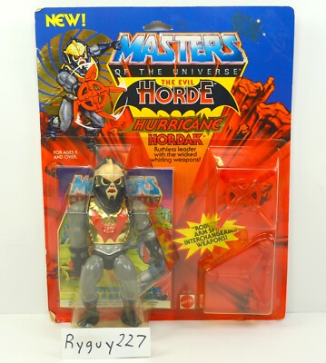 MOTU, Hurricane Hordak, Masters of the Universe, MOC, carded, sealed ...