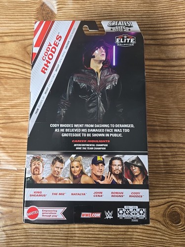 Cody Rhodes (Face Mask) - WWE Elite Greatest Hits 6 Toy Wrestling ...