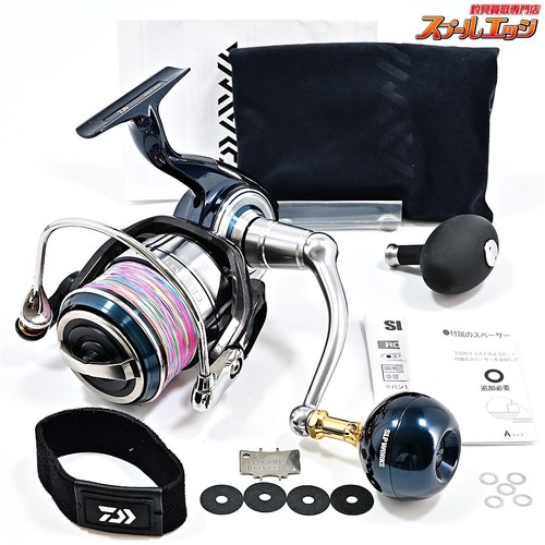 DAIWA 21 CERTATE SW 8000-H with SLPW Aluminum Round Knob Navy Blue #095 ...