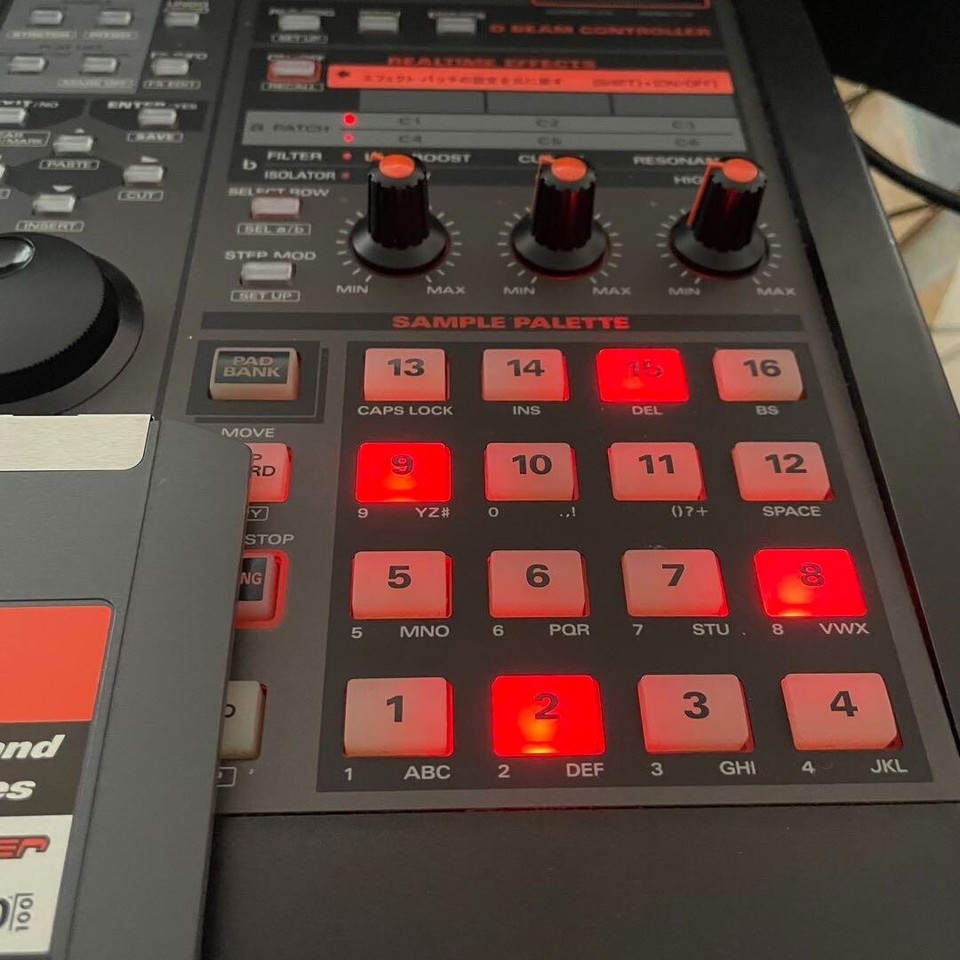 Roland SP-808 Groove Sampling Machine Recorder Groove Sampler Drum ...