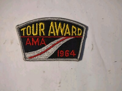 1964 & 65 AMA Tour Award Patches | eBay