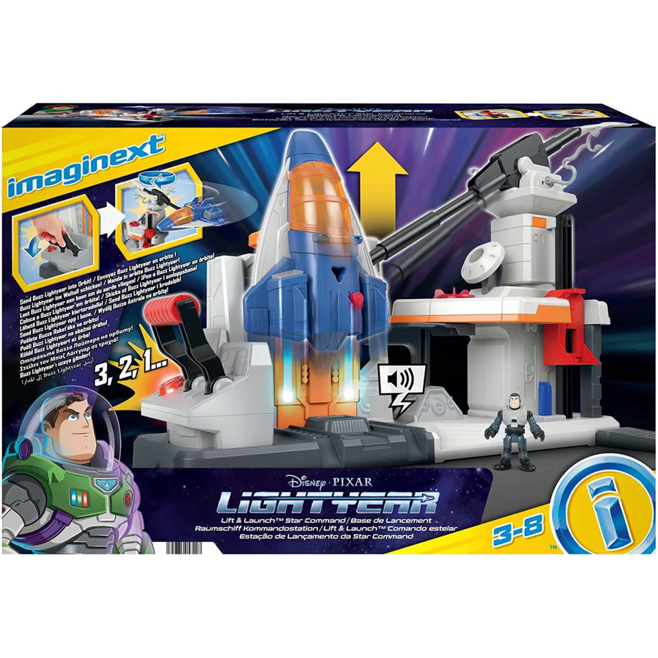 Toy Story Lightyear Lift & Launch Star Command Imaginext Toy | eBay UK