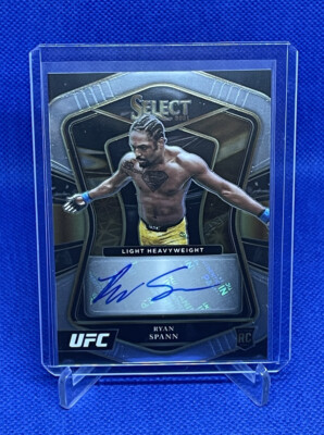 2021 Panini Select UFC Ryan Spann Rookie Card Signatures Auto #RS-RSP ...
