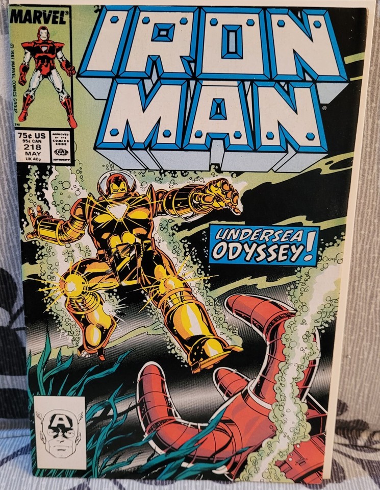 Iron Man #215 216 217 218 Vol. 1 (Lot of 4) MARVEL 1987 6.0FN | eBay