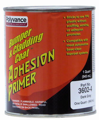 Polyvance Bumper And Cladding Coat Adhesion Primer - Dk Gray Quart ...