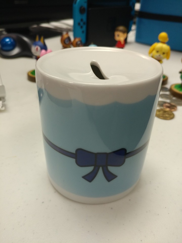 Nintendo Animal Crossing Cyrus apron design ceramic coin bank | eBay