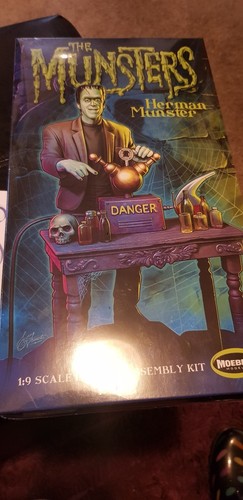 Herman Munster Moebius Models Kit Moes0933 The Munsters for sale online ...