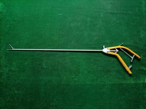 1Pcs Laparoscopic Gun Type Tenaculum Forceps Single Action 5mmx450mm ...