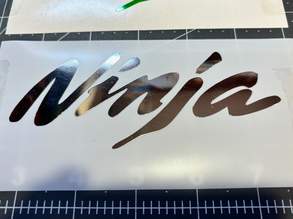 Kawasaki Ninja Vinyl Decal Many Sizes Colors FREE Shipping Motorcycle ...