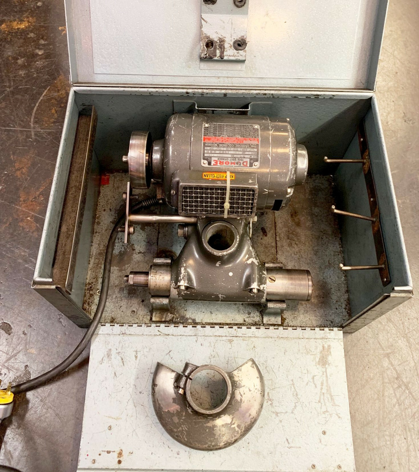 DuMore 5-021 Tool Post Lathe Grinder 1/2 HP Machinist - w/ Box ...