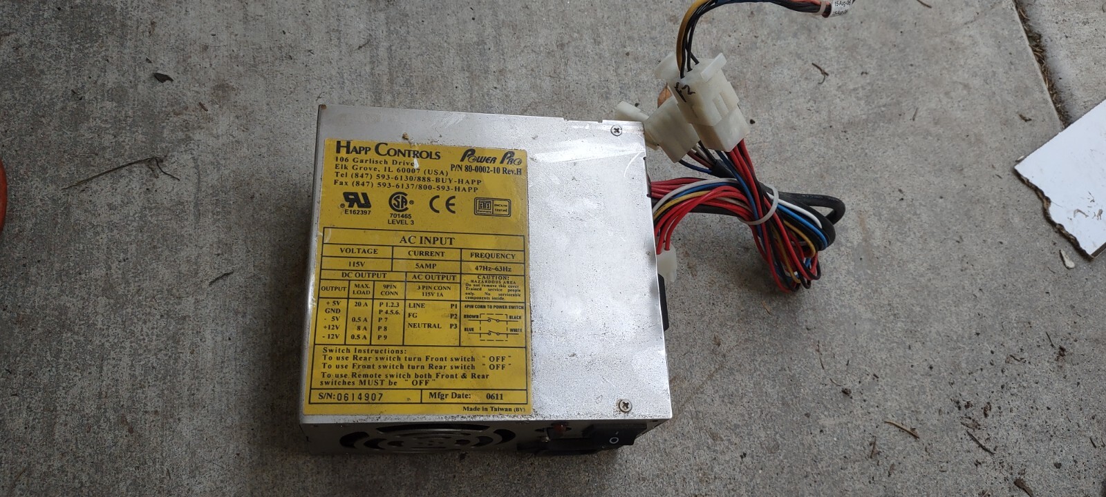 ice zoofari arcade power supply working #126 | eBay