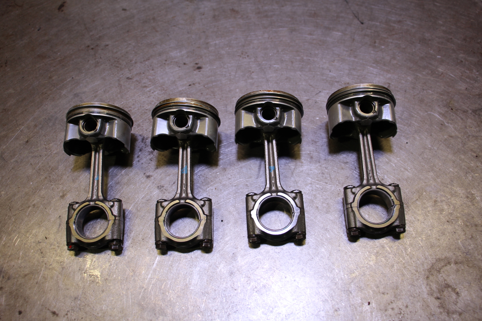 05 Yamaha Yzf R6 Engine Motor Pistons Connecting Rods | eBay
