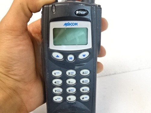 M/a Com MACOM P7100ip 16 Channel Handheld Radio HT7170T81E *freeship ...