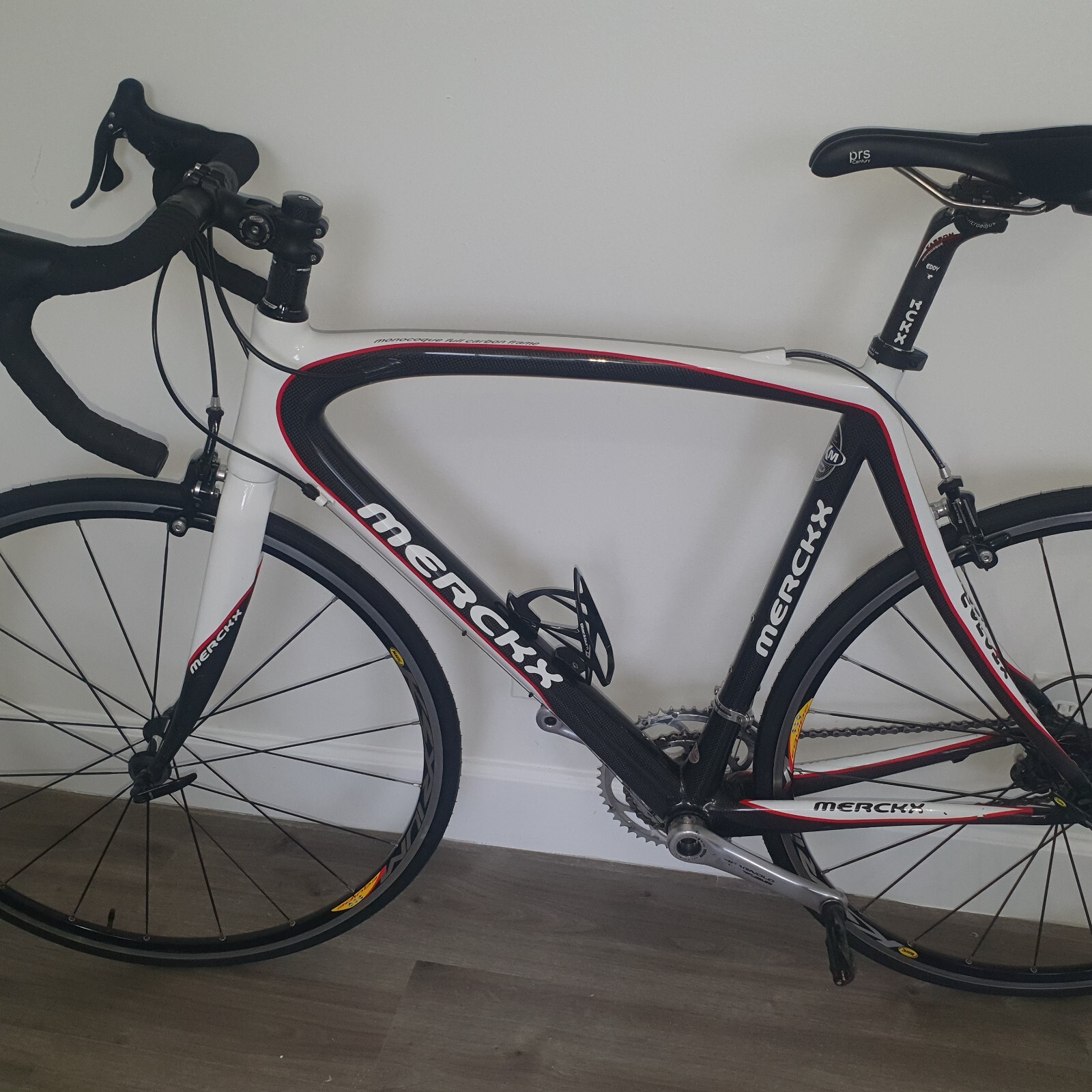 EDDY MERCKX, AXM CARBON FIBER ROAD BIKE 56CM/22IN, BLACK/RED/WHITE ...