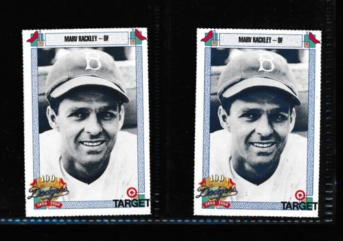 Lot (2) 1990 Target #640 Marv Rackley Los Angeles Dodgers (BD81) SWSW6 ...