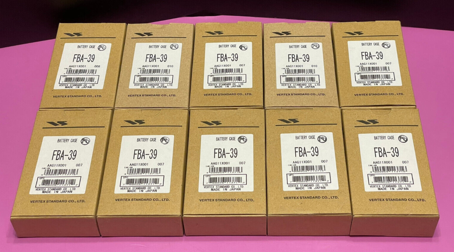 Vertex Standard FBA-39 AA Battery Case for Yaesu VX-8DR, FT-3DR, FT-5DR ...