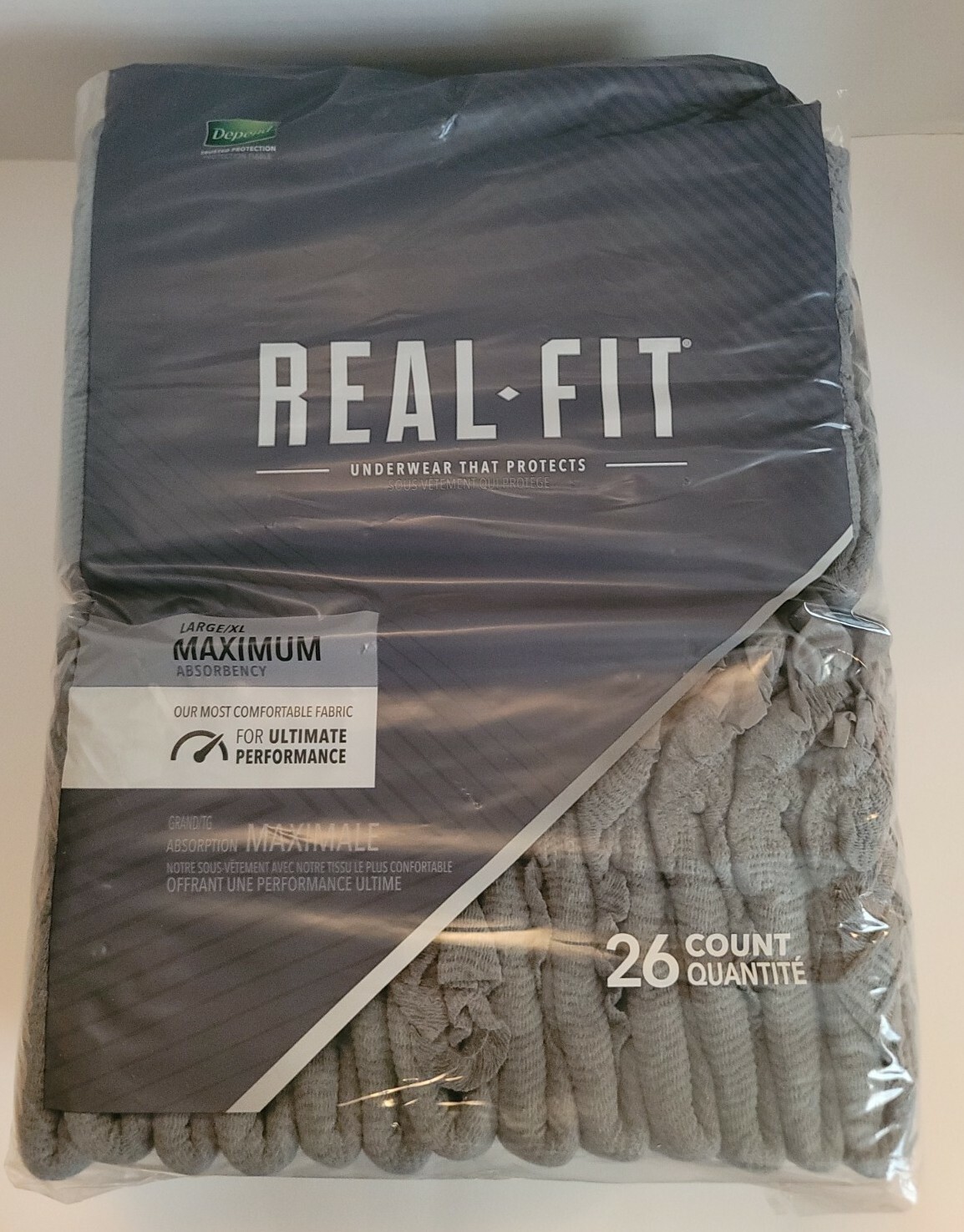 52 Count Depend Real-fit Underwear for Men Size Large/xl MAXIMUM ...