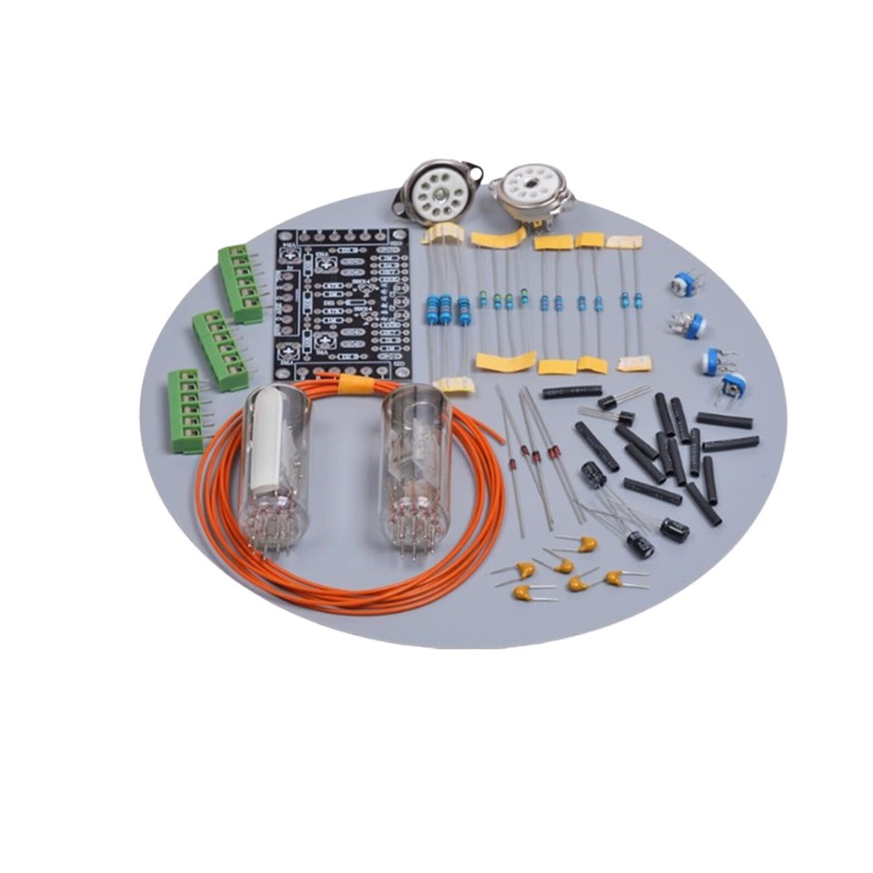 6E2 Tube Cat Eyes Driver Board Kits Dual Channel Audio Level Indicator ...