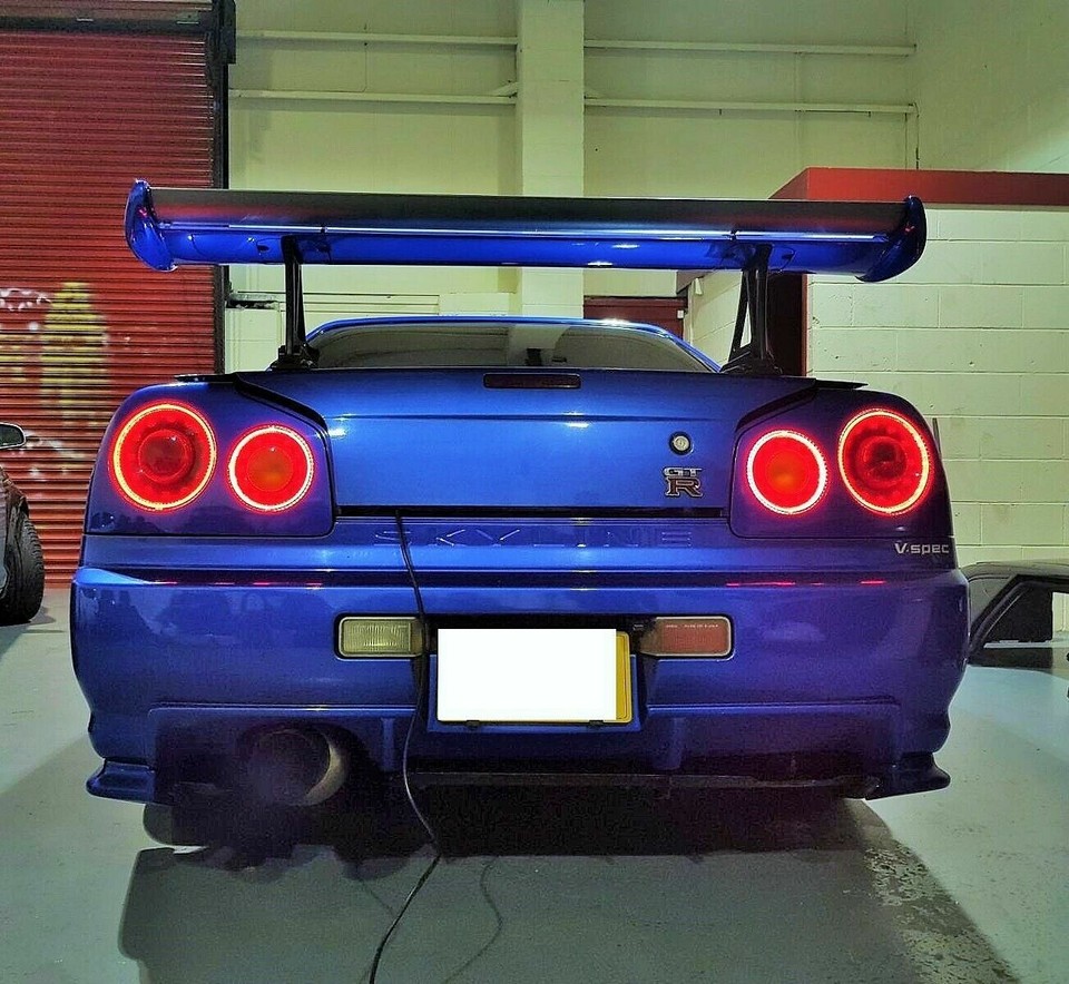 Nissan Skyline R34 GTR GTT R35 Style LED Taillights V2 JDM Made in ...